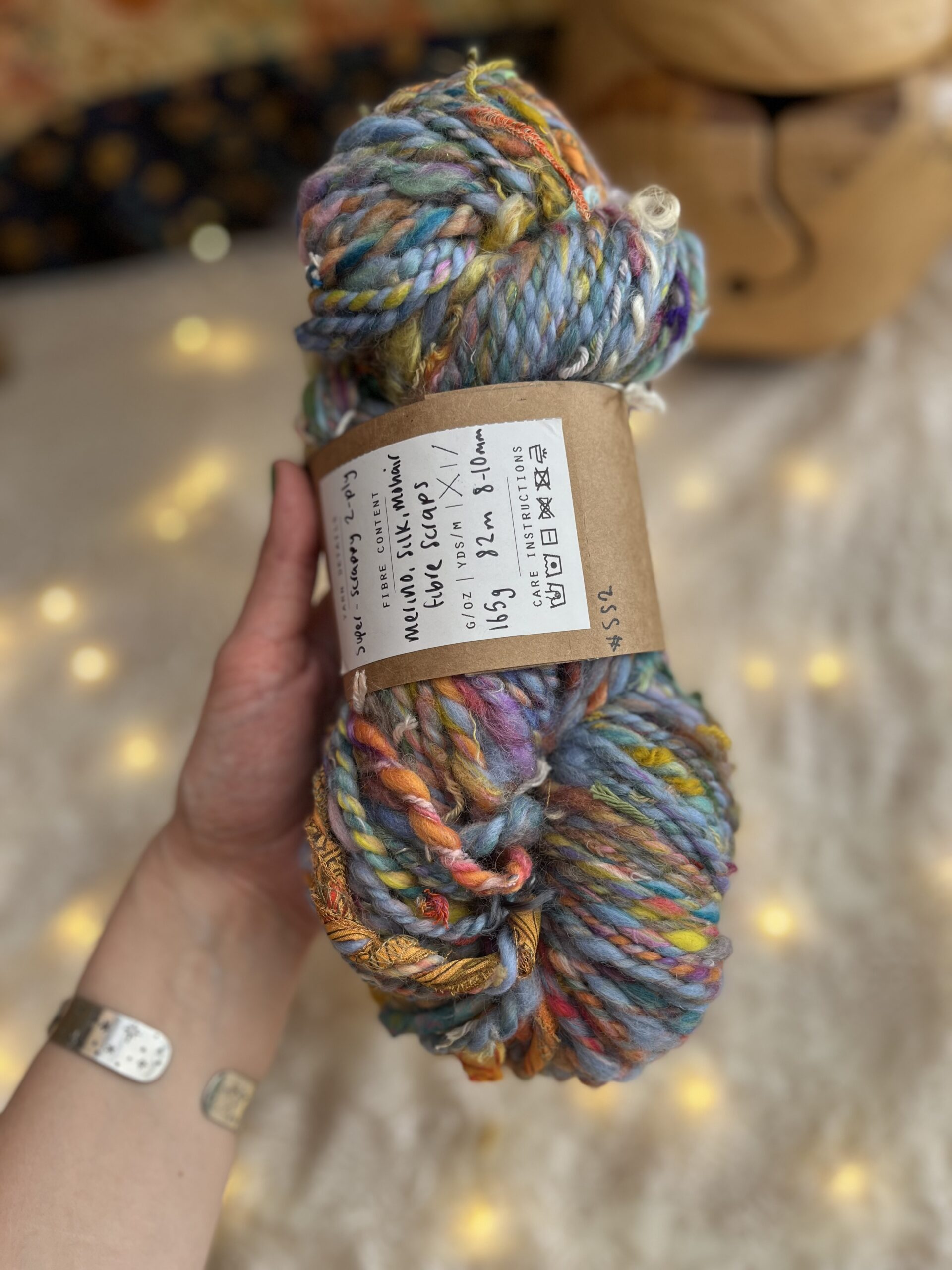 HAPPY- SCRAPPY 2PLY | 165g/82m - Rooted Fibres